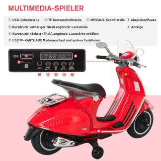Nancy's The Gorge scooter elektrische kindermotor rood - Rood - Pp, St ...